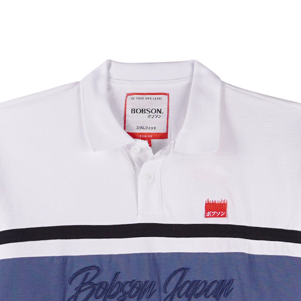 Bobson Japanese Men's Basic Collared Shirt for Men Missed Lycra Fabric – Bobson ボブソン