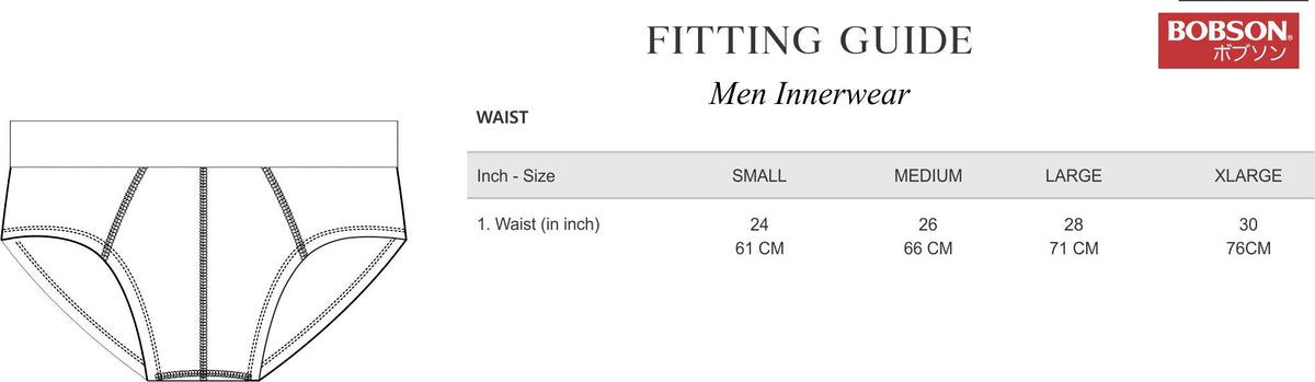 Bobson Japanese Men's Accessories Basic Innerwear Boxer Brief 107924 ( – Bobson ボブソン