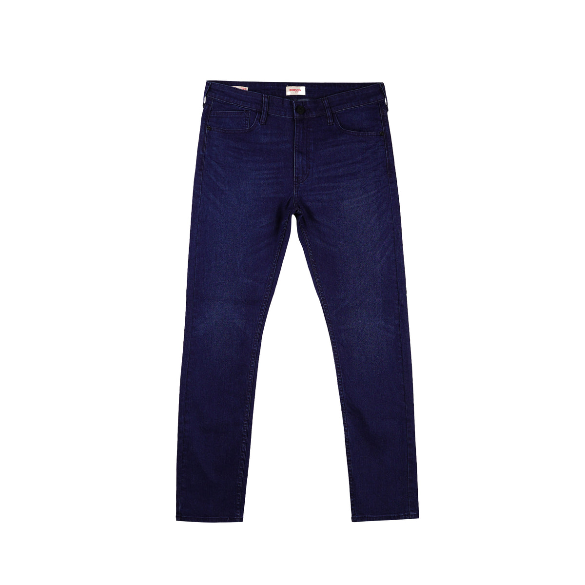 Bobson Japanese Men's Basic Denim Super Skinny Mid Waist 160162-U (Dar – Bobson ボブソン
