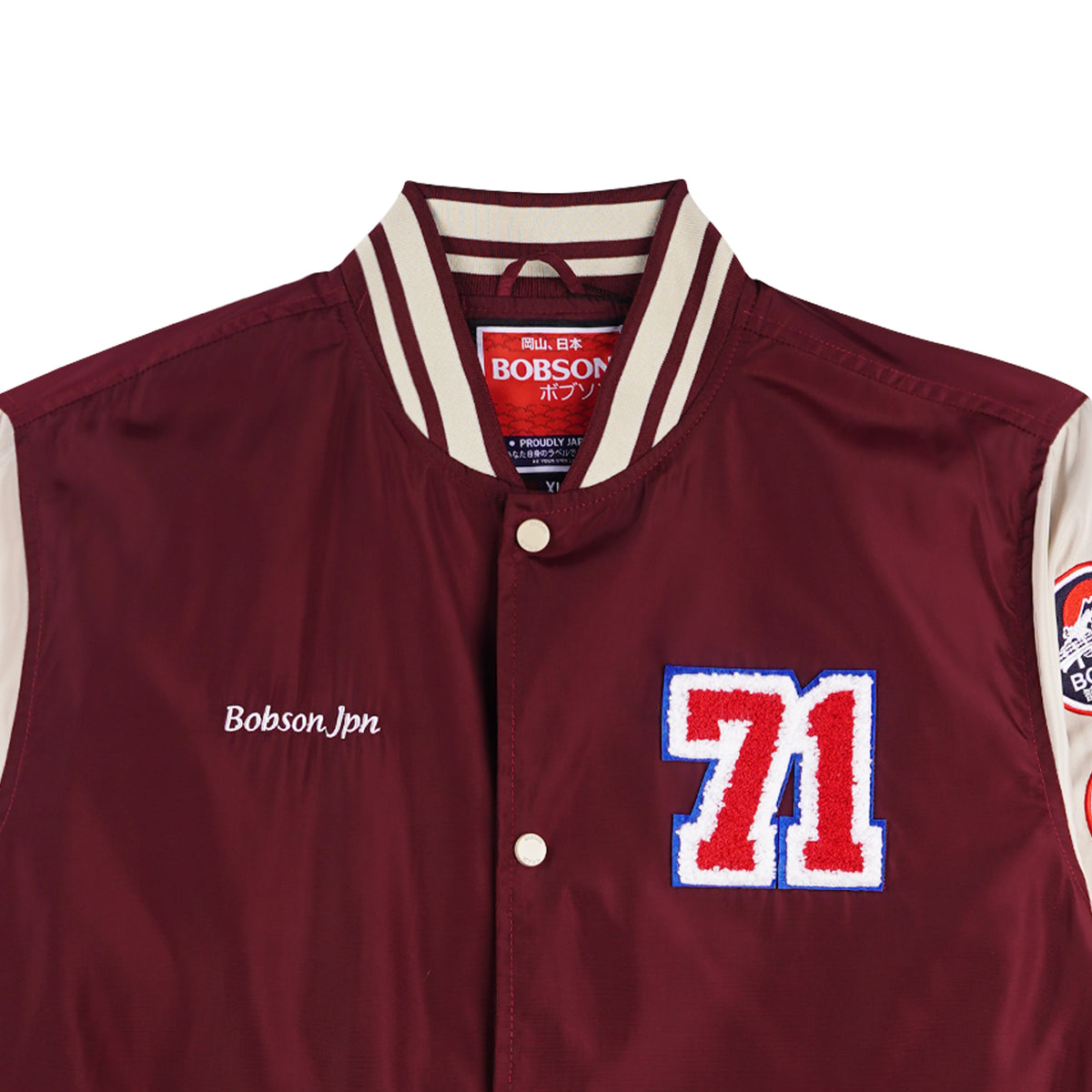 Bobson Japanese Men's Basic Jacket Regular Fit 160764 (Maroon) – Bobson ボブソン