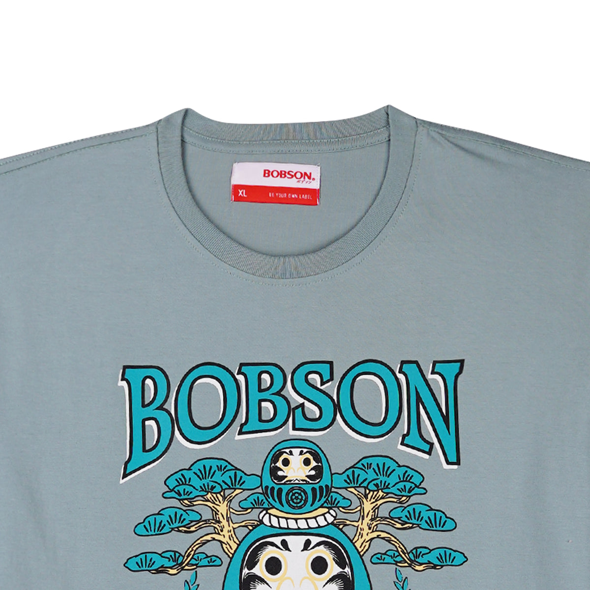 Bobson Japanese Men's Basic Tees Slim Fit 167588-U (Slate) – Bobson ボブソン