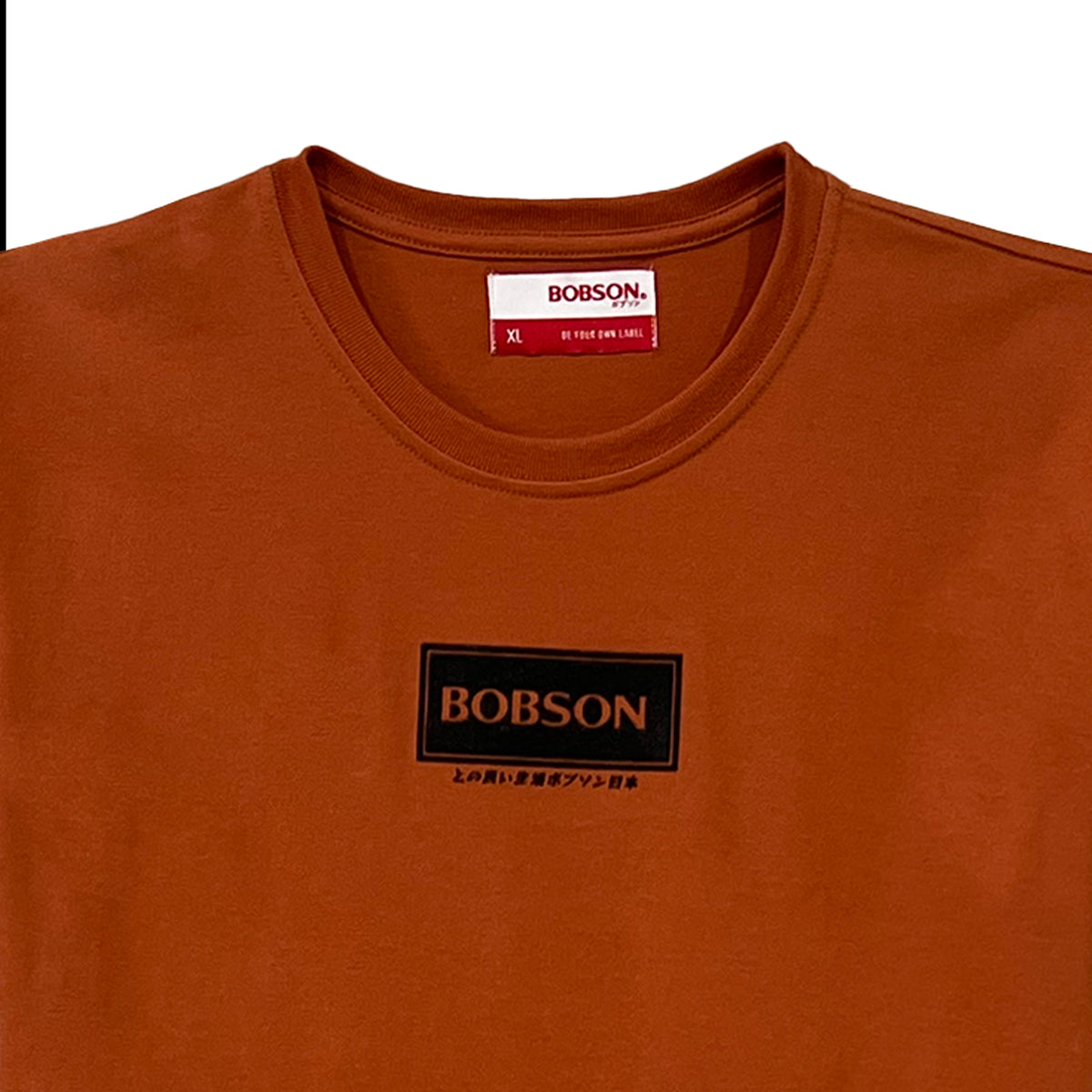 Bobson Japanese Men's Basic Tees Slim Fit 160063-U (Mango) – Bobson ボブソン