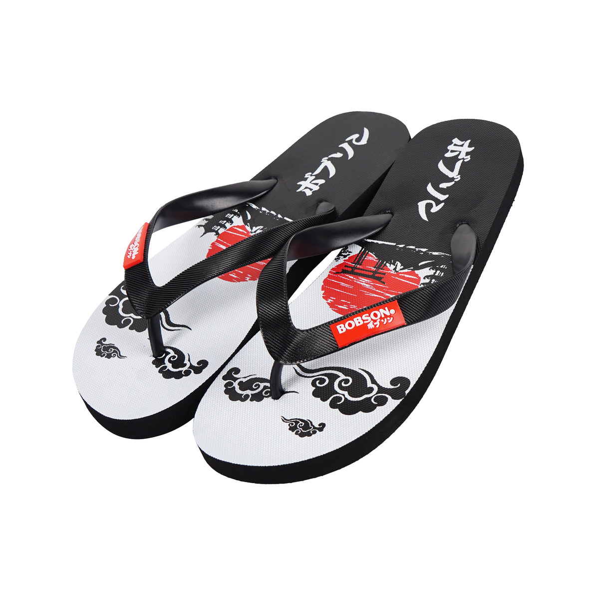 Bobson Japanese Men's Basic Accessories Footwear Slipper 161598 (Black – Bobson ボブソン