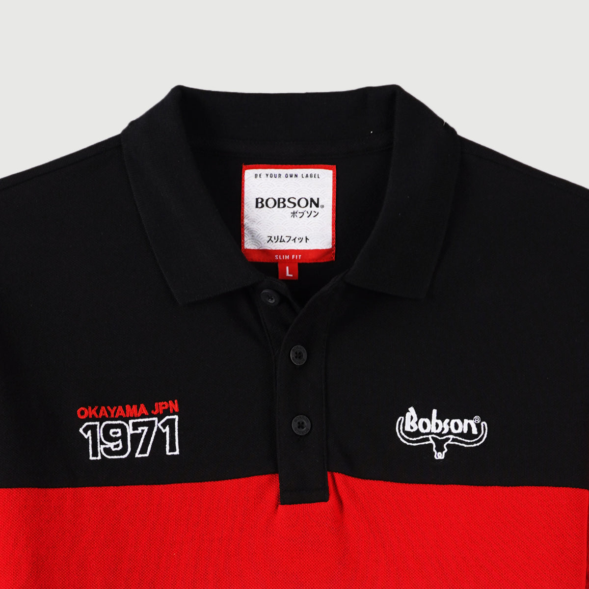 Bobson Japanese Men's Basic Polo Shirt for Men Trendy Fashion High Qua – Bobson ボブソン