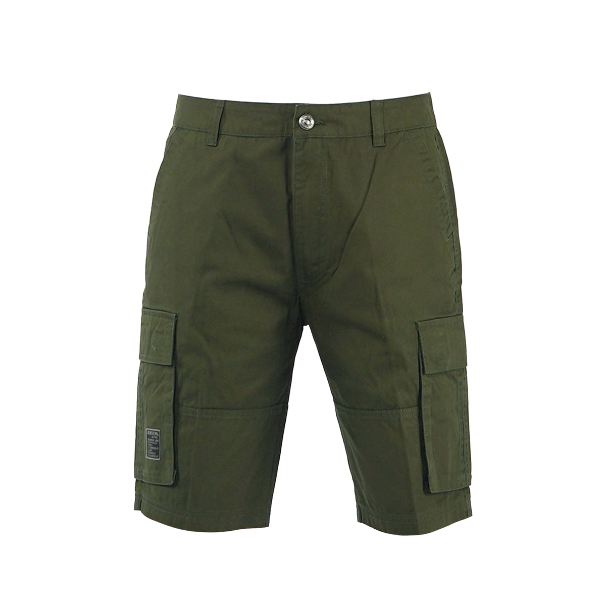 Bobson Japanese Men's Basic Non-Denim Cargo Short Mid Waist 123055 (Fa ...