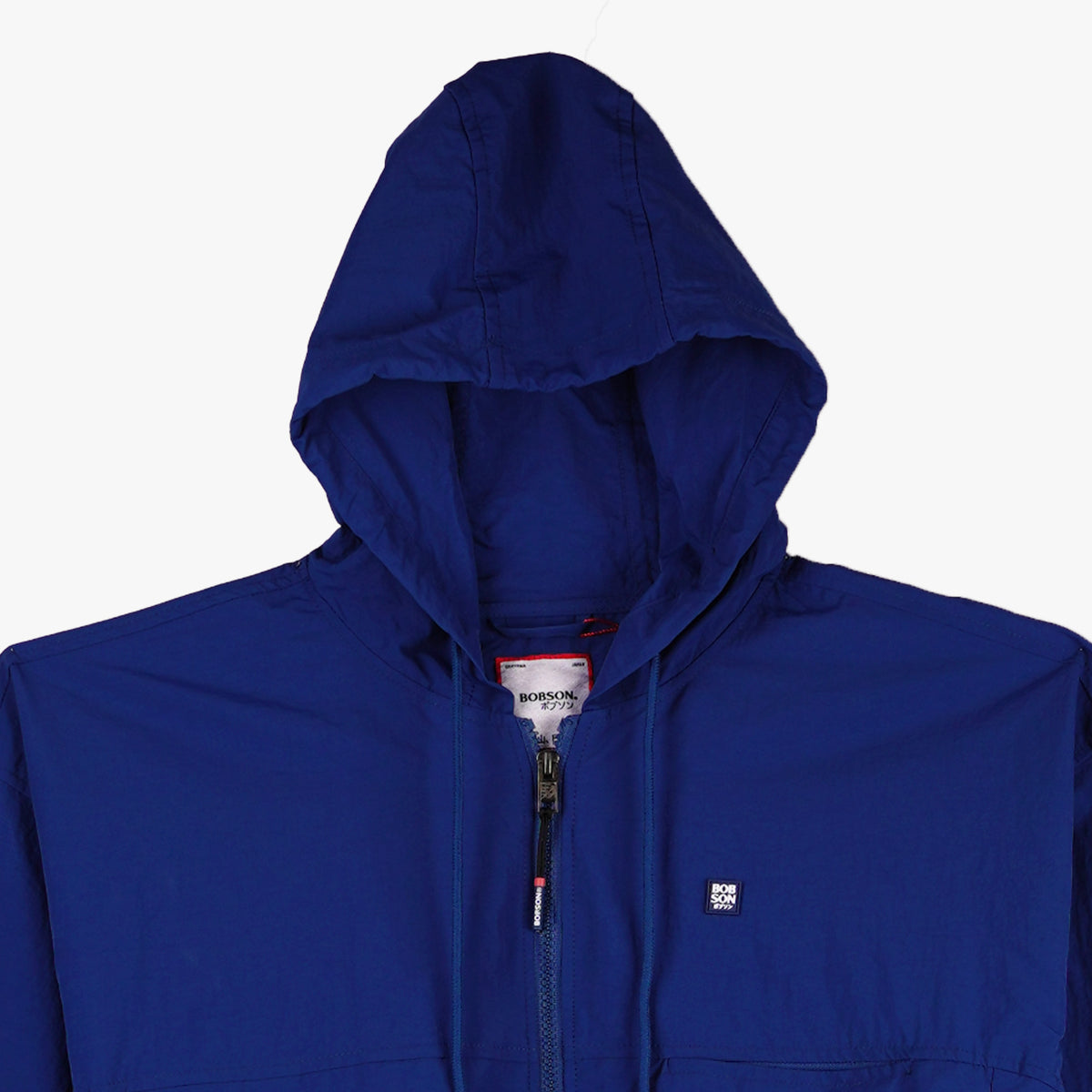 Bobson Japanese Ladies Basic Hoodie Jacket Relaxed Fit 131459 (Poseido ...