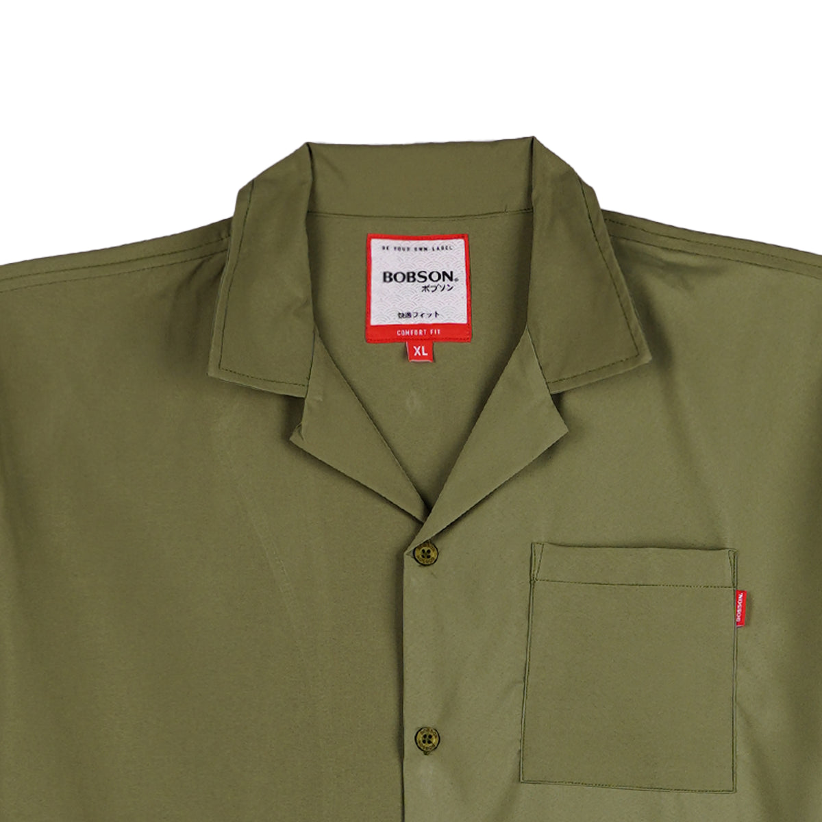 Bobson Japanese Men's Basic Woven Button Down Shirt Comfort Fit 152038 ...