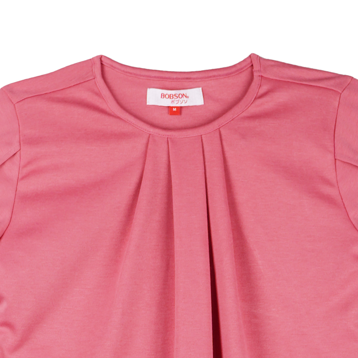 Bobson Japanese Ladies Basic Tees Boxy Fit 160364-U (Old Rose) – Bobson ...