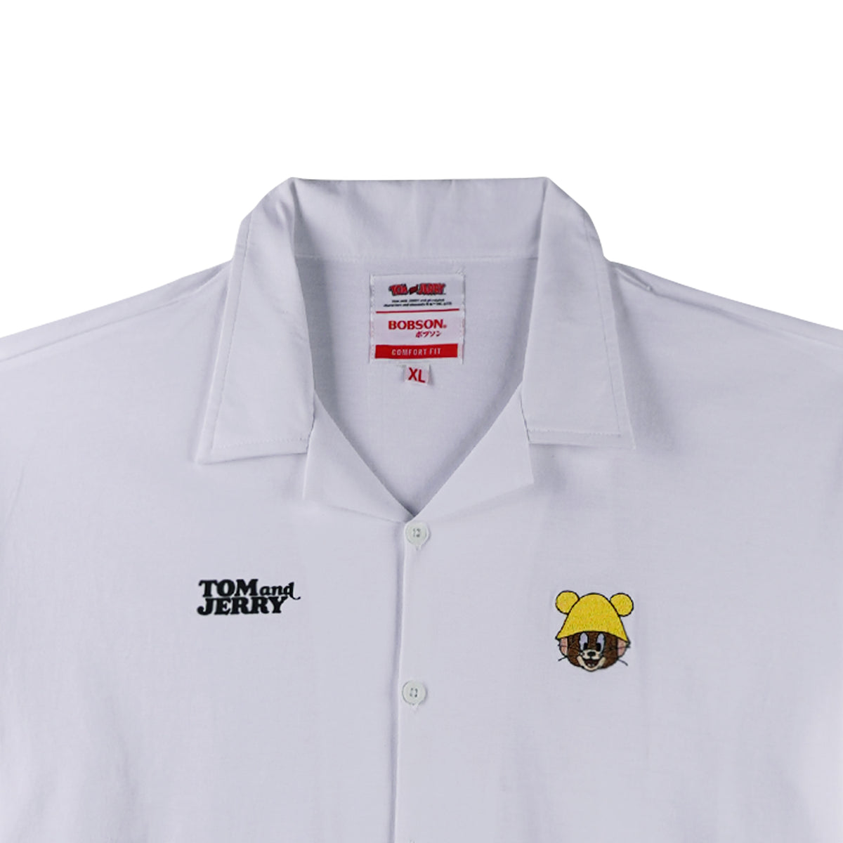 Bobson Japanese X Tom and Jerry Men's Basic Woven Shirt Comfort Fit 16 ...