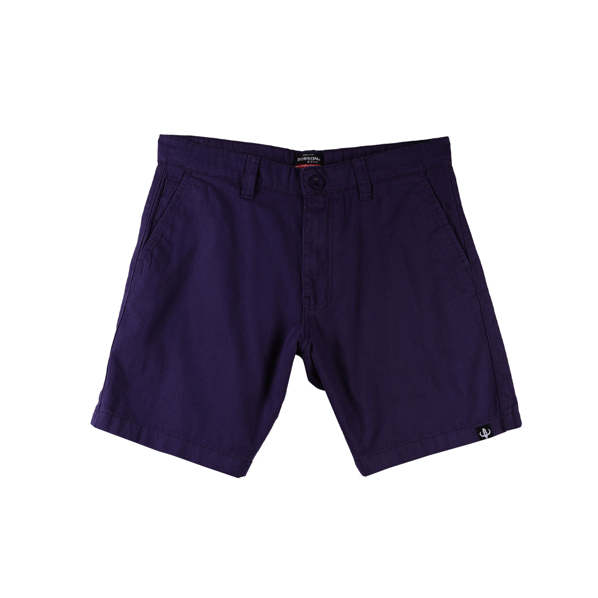 Bobson Japanese Men's Basic Non-Denim Tapered Short Mid Waist 176753 ...