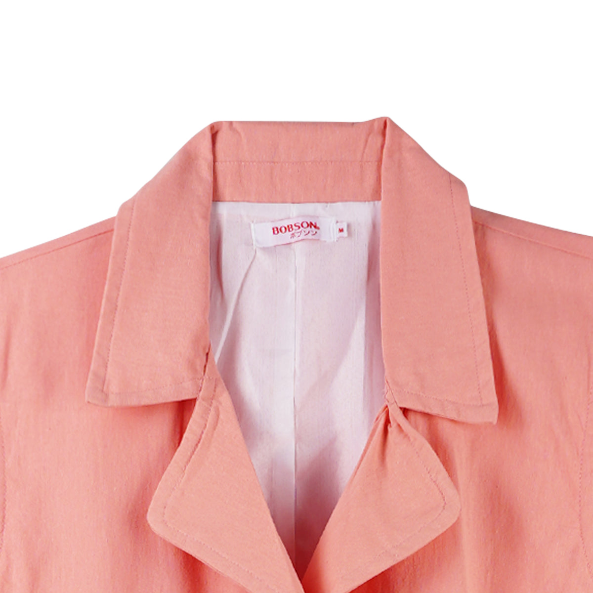 Bobson Japanese Ladies Basic Jacket Relaxed Fit 157944 (Peach) – Bobson ...